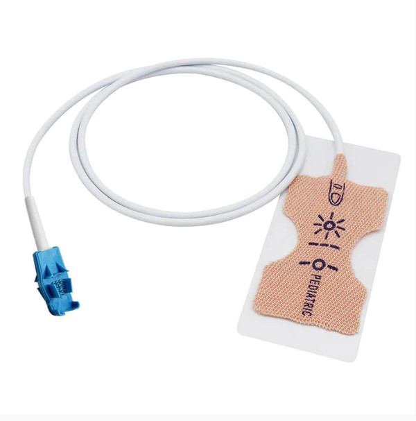 Datex Ohmeda Oxy Tip Pulse Ox Sensor OXY - AF - 10 Model 8 Pin Connector